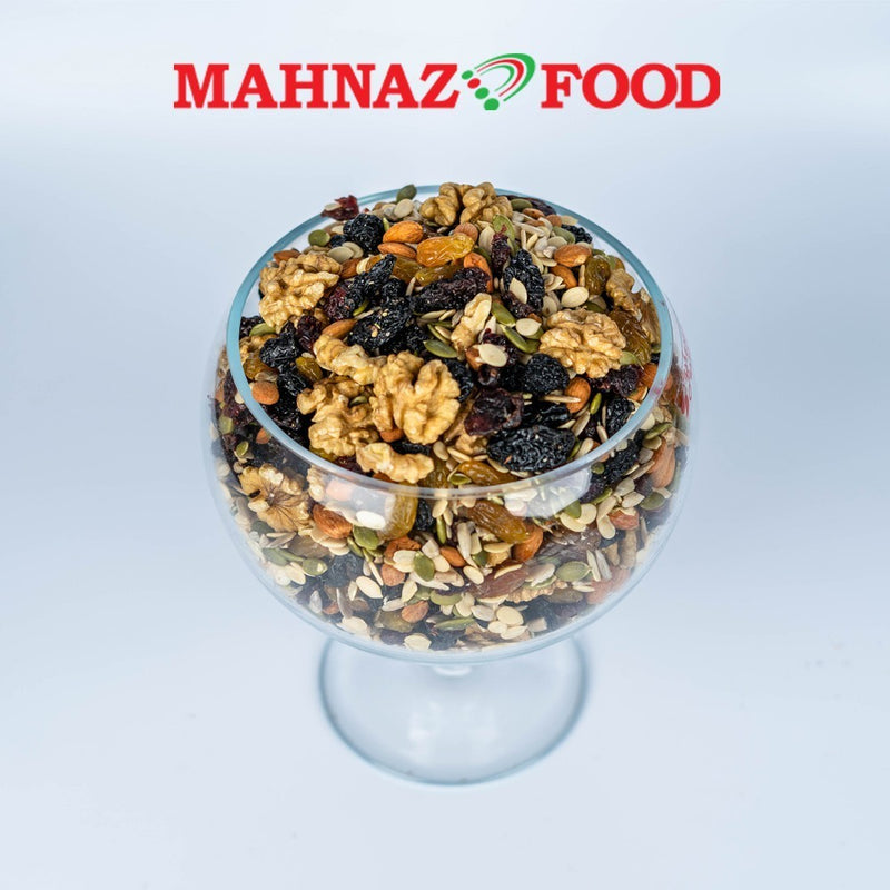 Assorted Mix Nuts, Dried Fruits & Snacks – Mahnaz Food