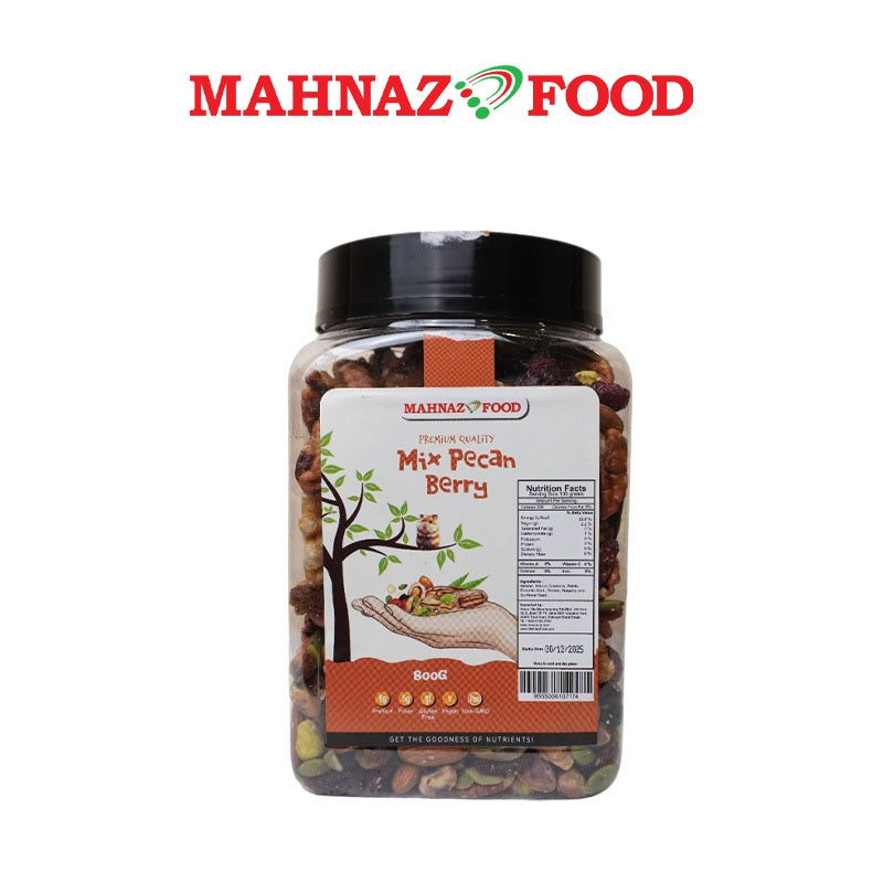 Mahnaz Food Lale Pecan Berry Mix 800G