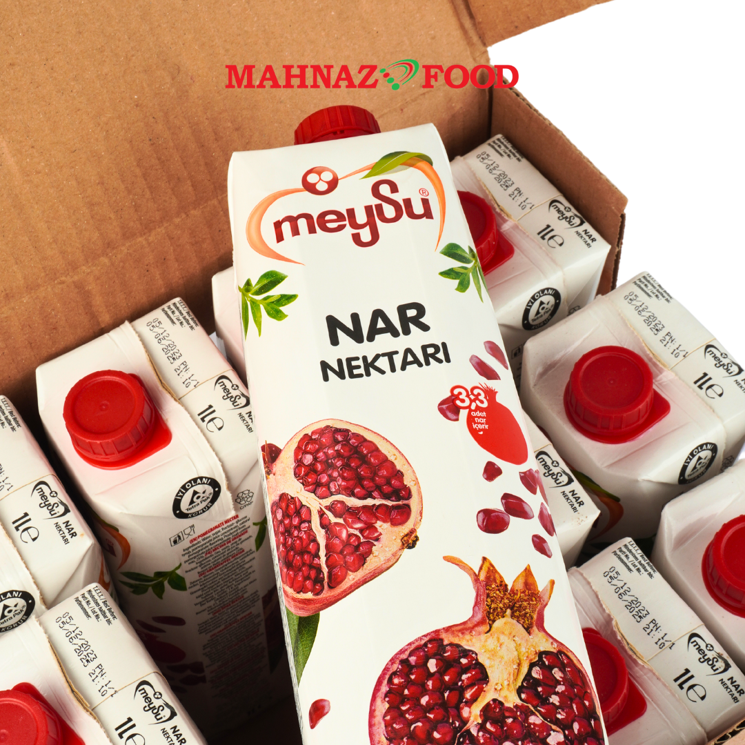Mahnaz Food Wholesale | Meysu Pomegranate Nectar 1L (12 bottles)